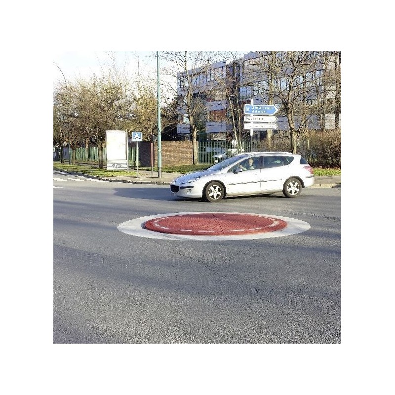 Rond-point franchissable, mini giratoire franchissable, mini giratoire ...