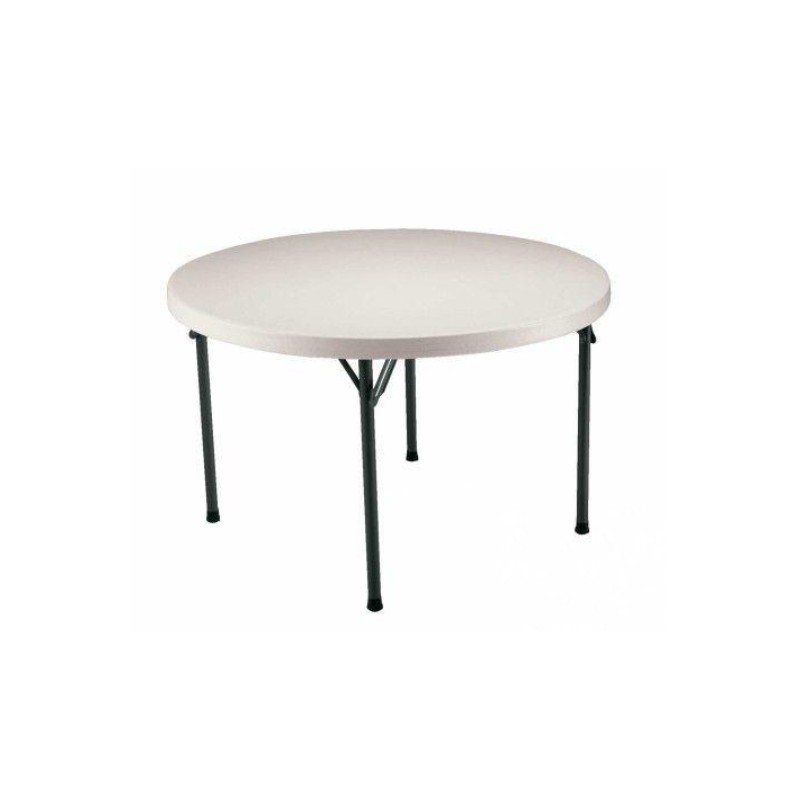 Table ronde polypro - table plastique ronde - table polypropylène