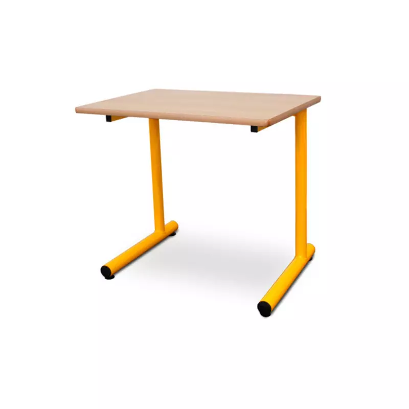 Bureau monoplace - Table scolaire à dégagement latéral